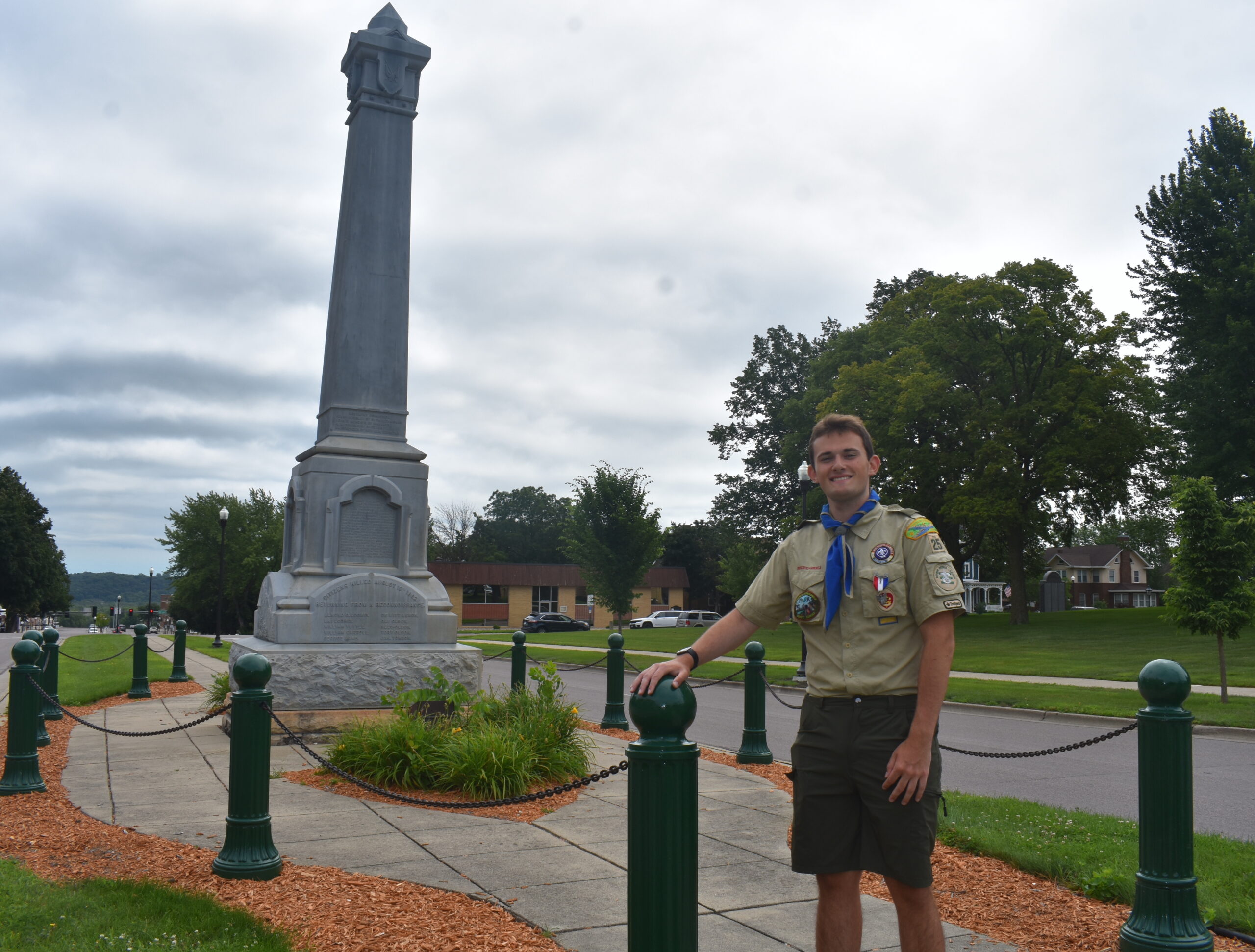 Eagle Scout soars with city projects | News, Sports, Jobs - The Journal